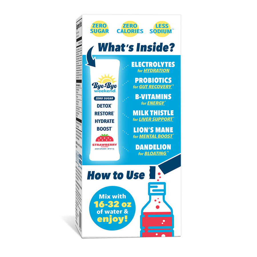 Bye-Bye Weekend Drink Mix