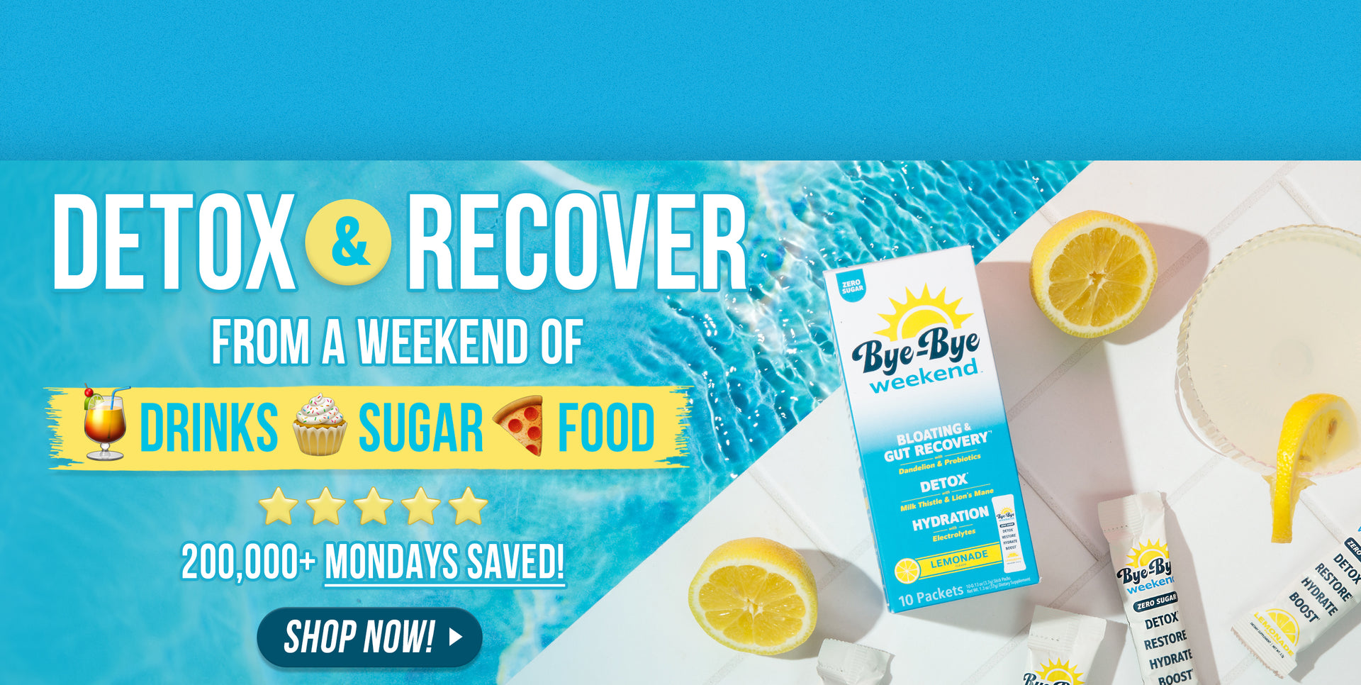 Bye Bye Weekend Detox Drink Mix – Bye-Bye Weekend
