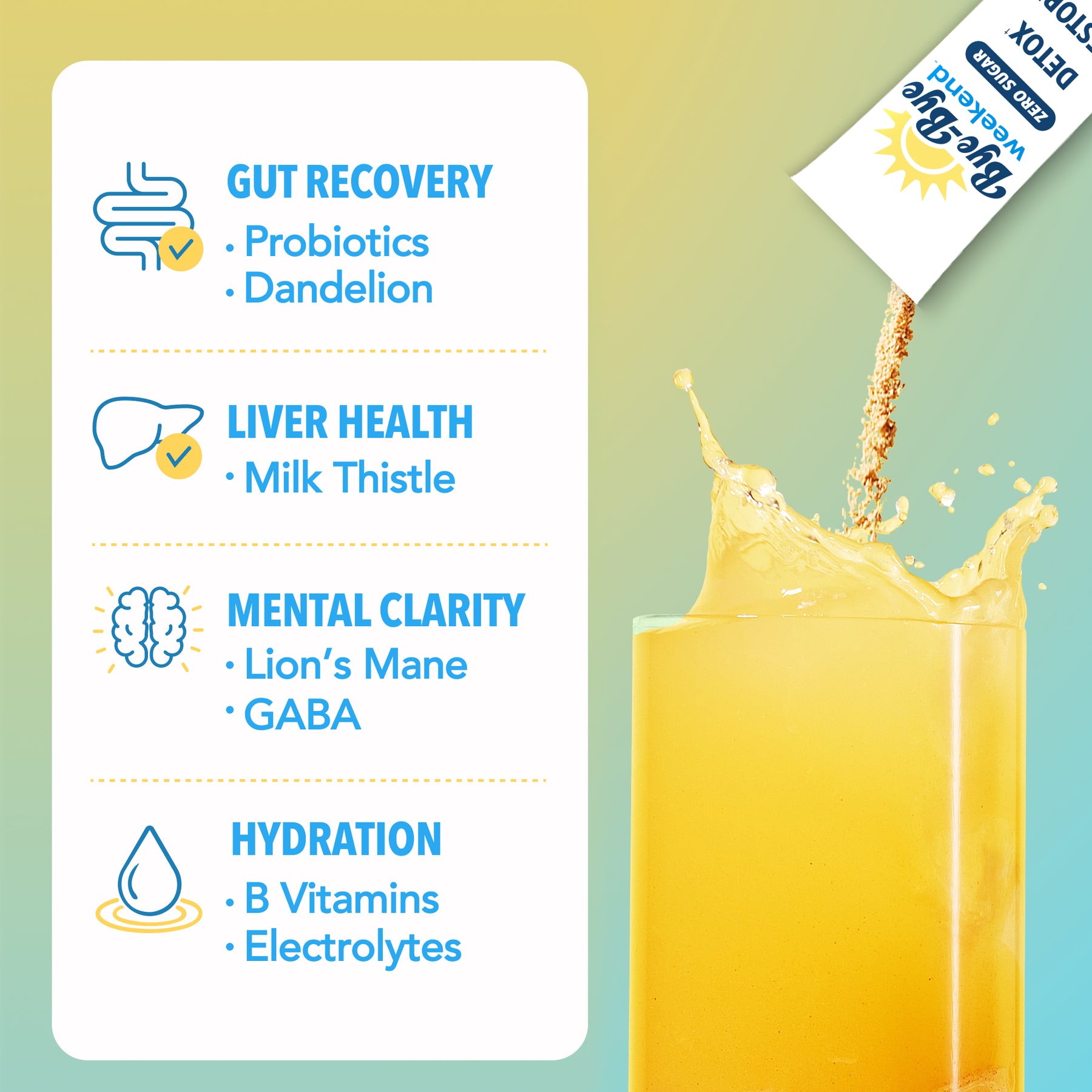 Bye-Bye Weekend Drink Mix
