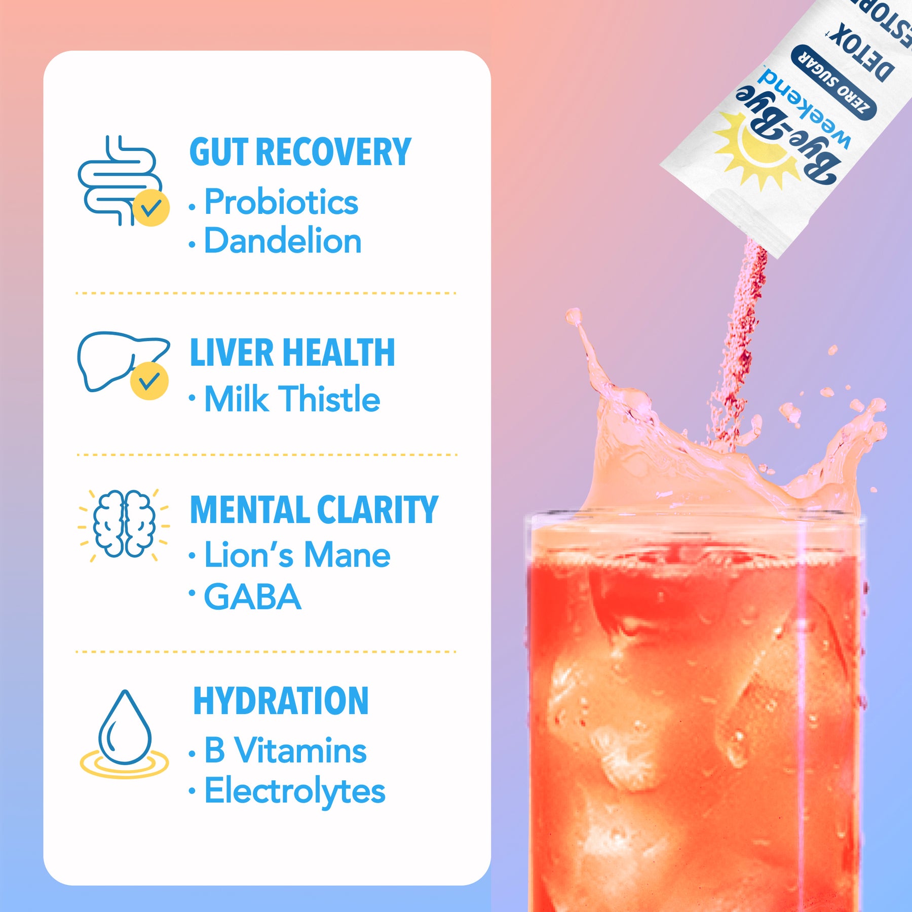 Bye-Bye Weekend Drink Mix